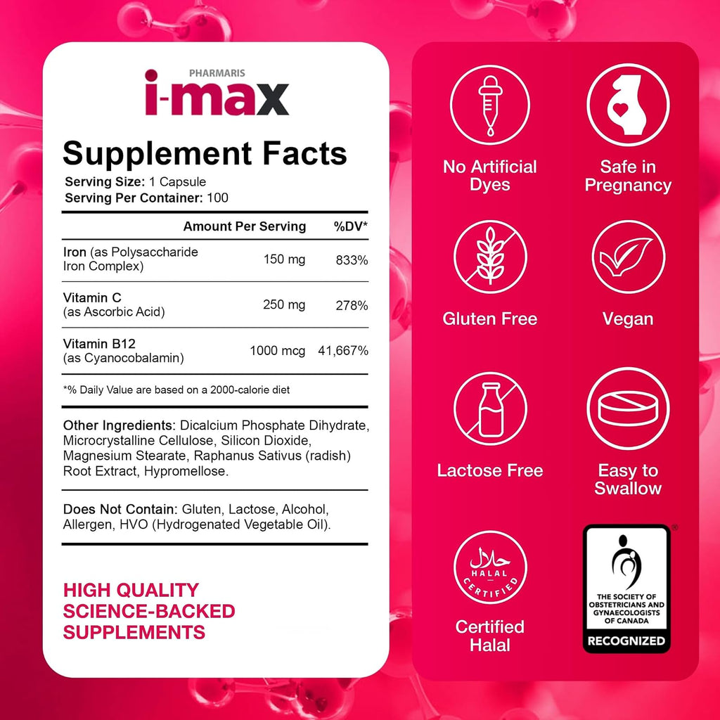 high-quality iron capsules for vitality