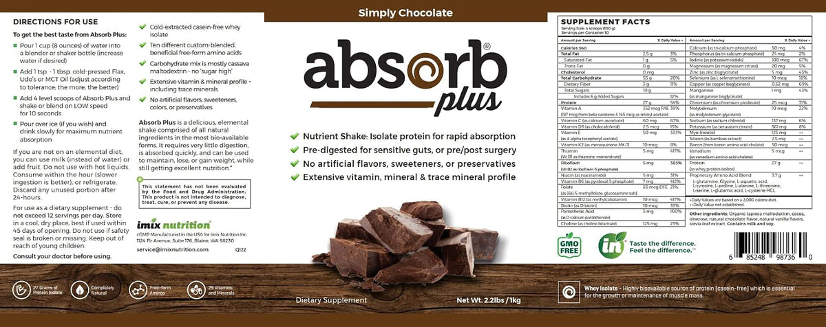high-quality isolate protein supplement
