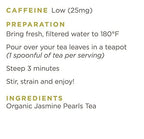 high-quality jasmine pearls tea