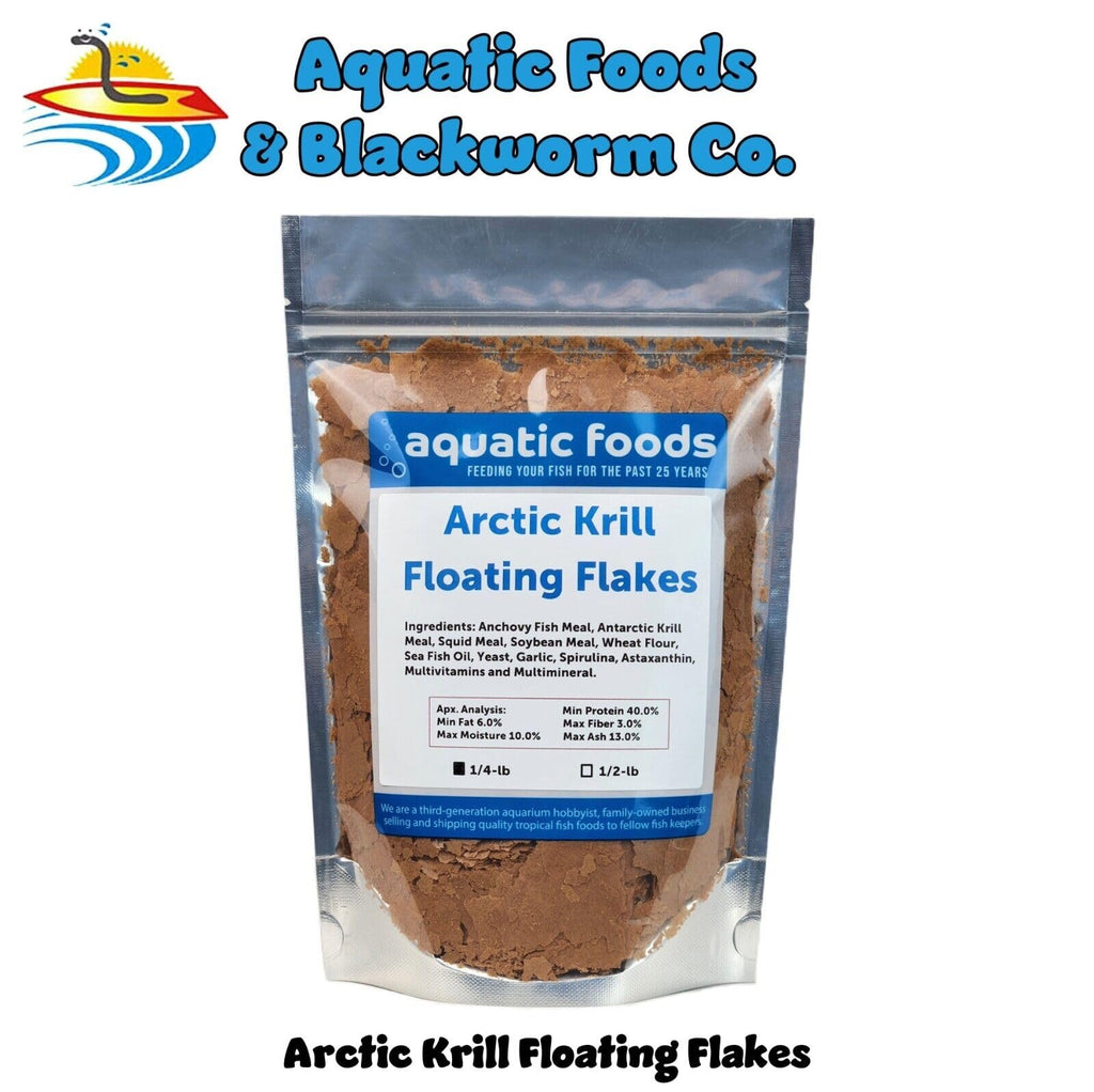 High-quality krill flakes supplement