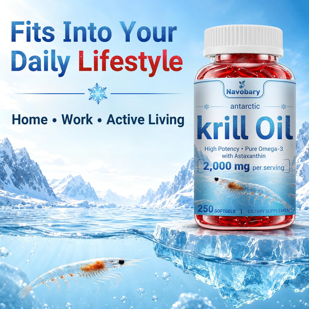 High-quality krill oil for daily wellness