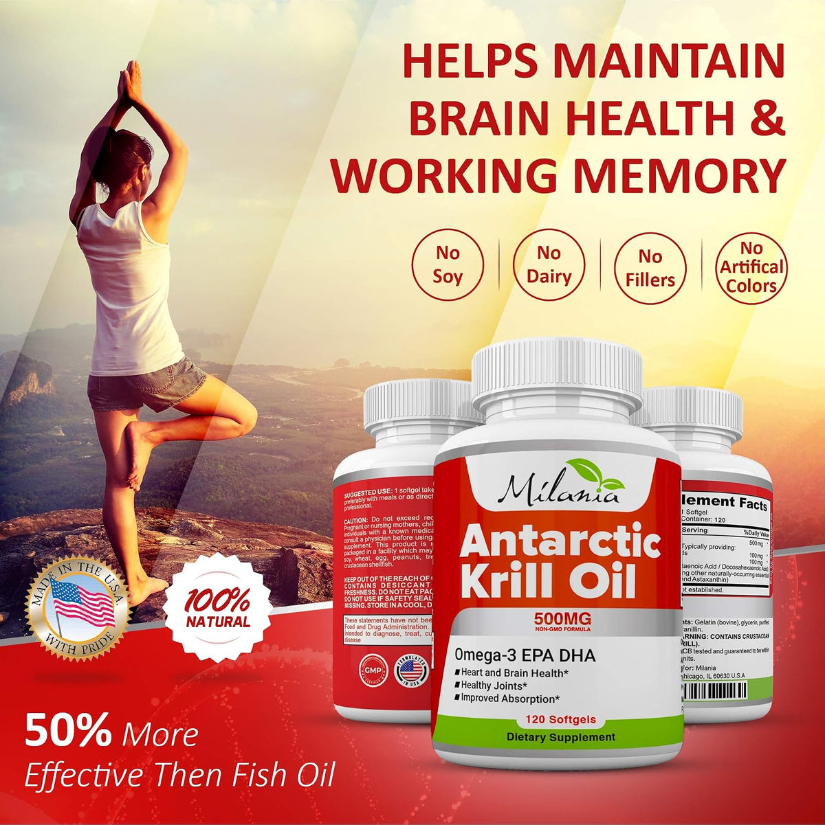 High-quality krill oil supplement