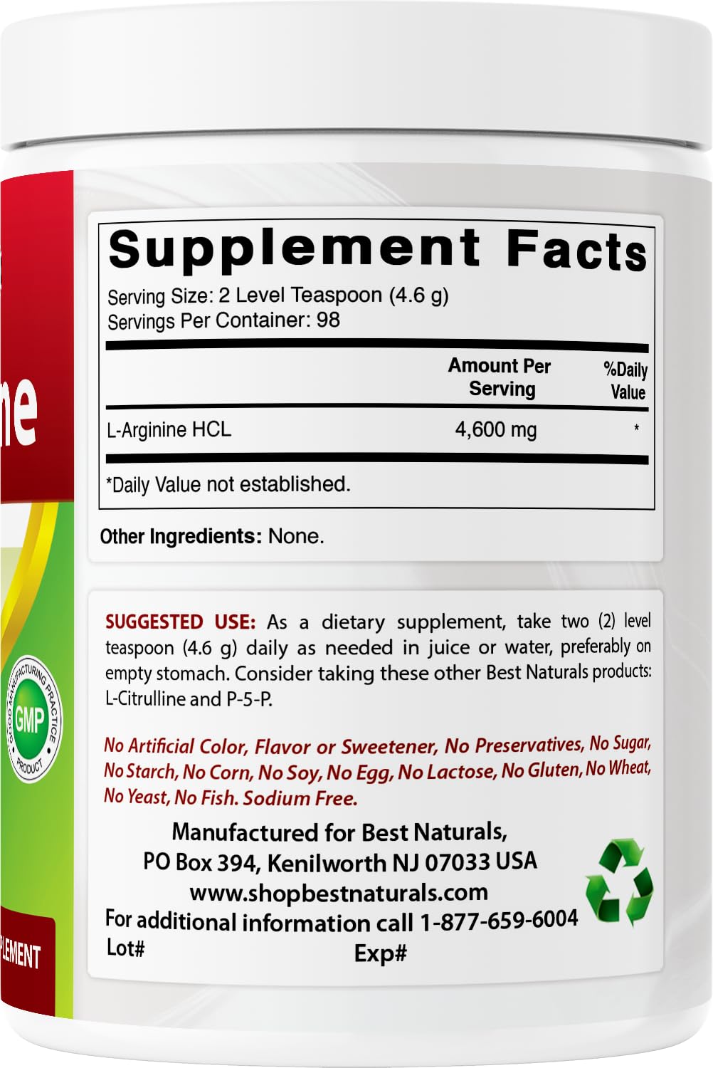 high-quality l-arginine for athletes