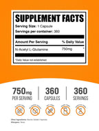 high-quality l-glutamine capsules