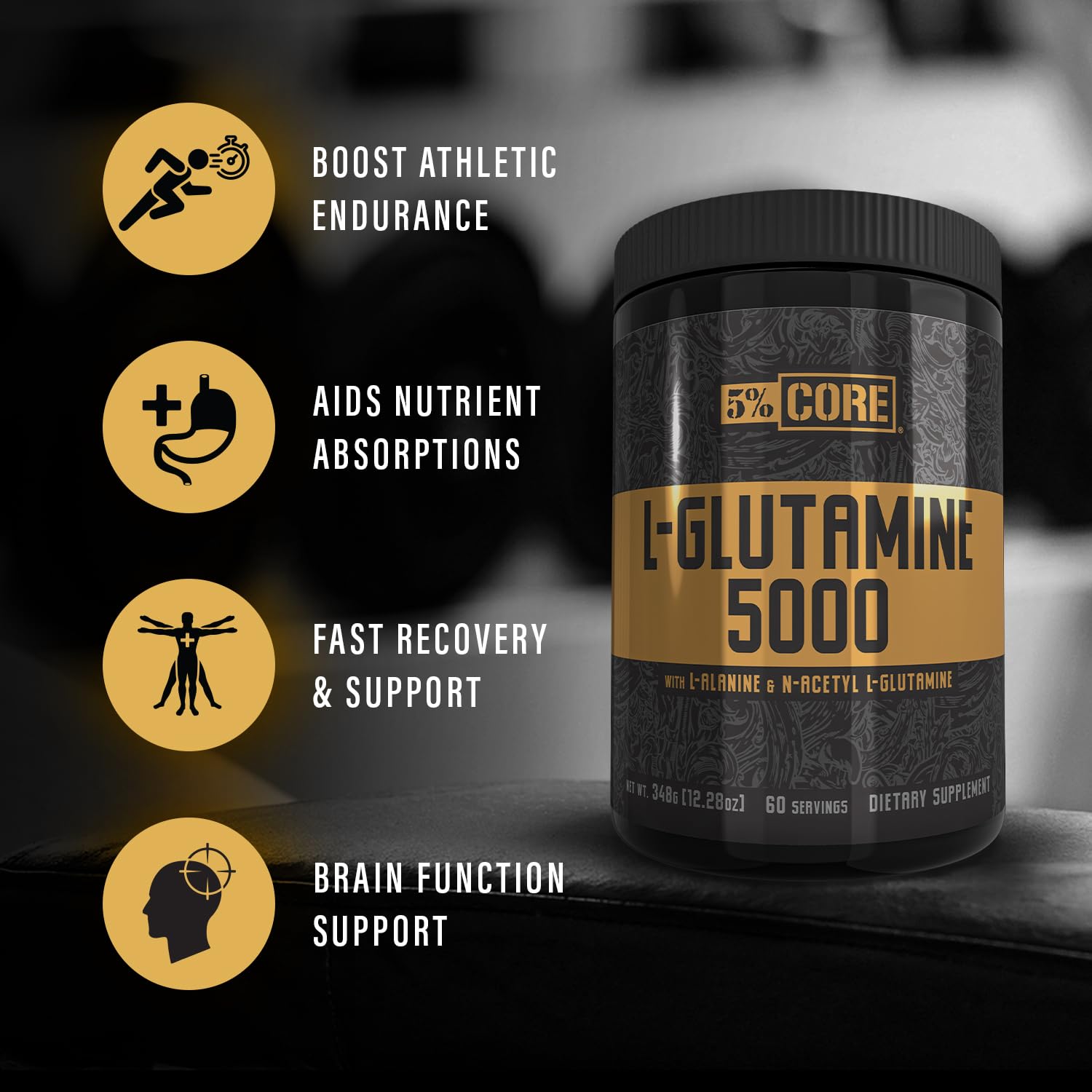 high-quality l-glutamine for athletes