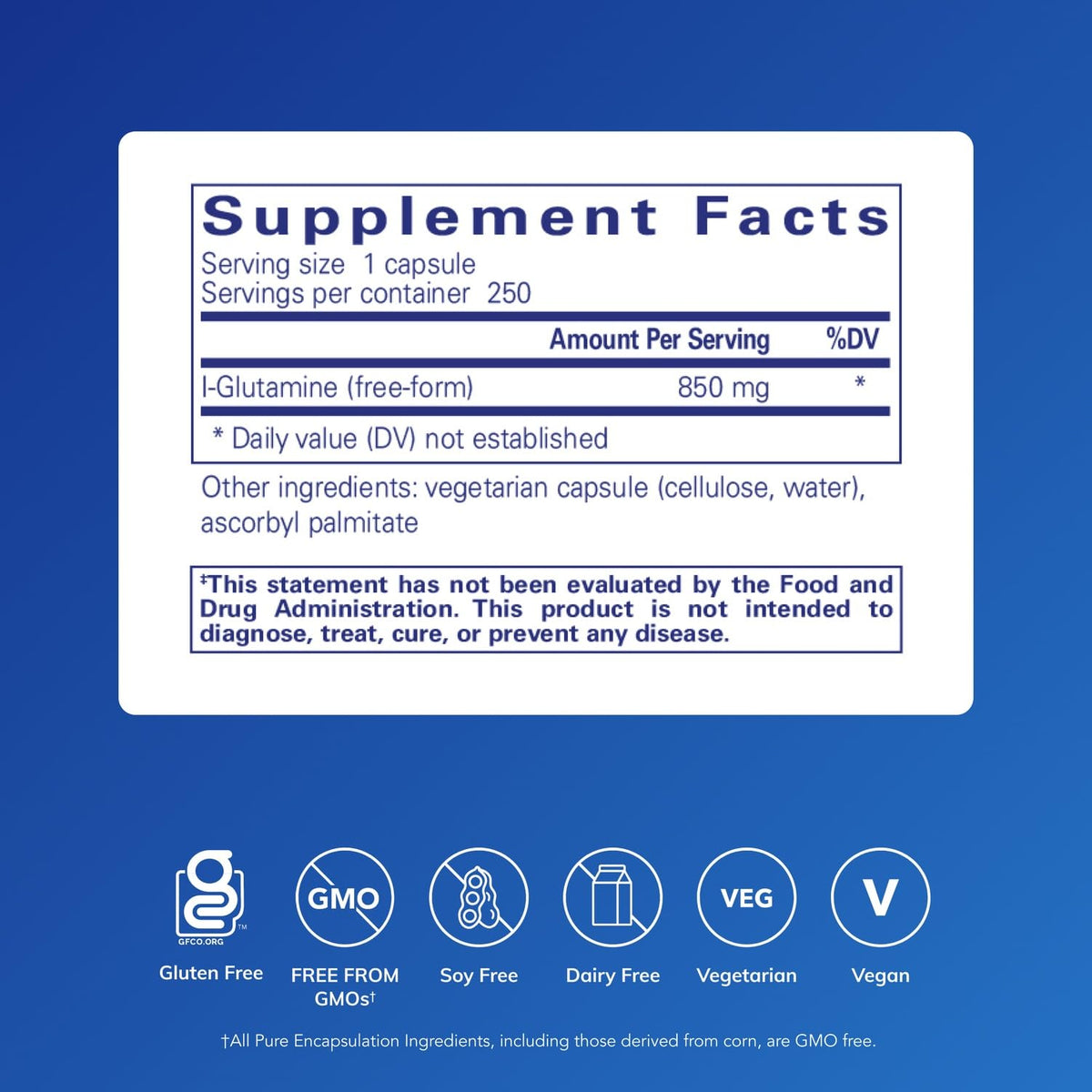 high-quality l-glutamine supplement