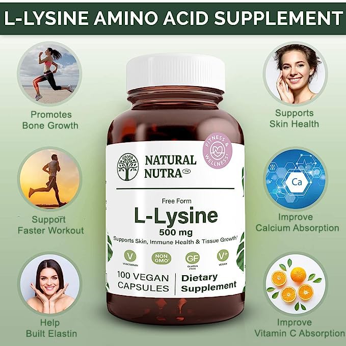 high-quality l-lysine 500 mg