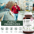 high-quality l-lysine capsules for health