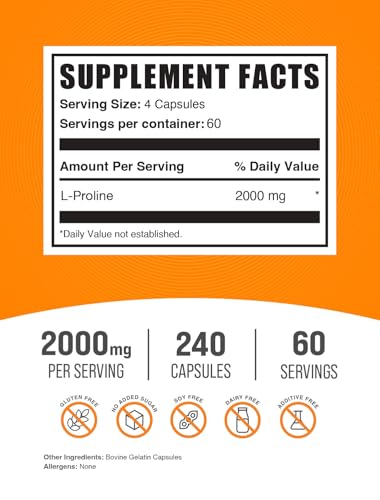 High-quality L-Proline for collagen production