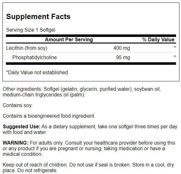high-quality lecithin with phosphatidylcholine