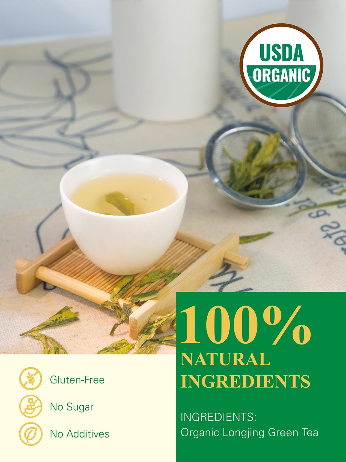 high-quality Longjing tea for brewing