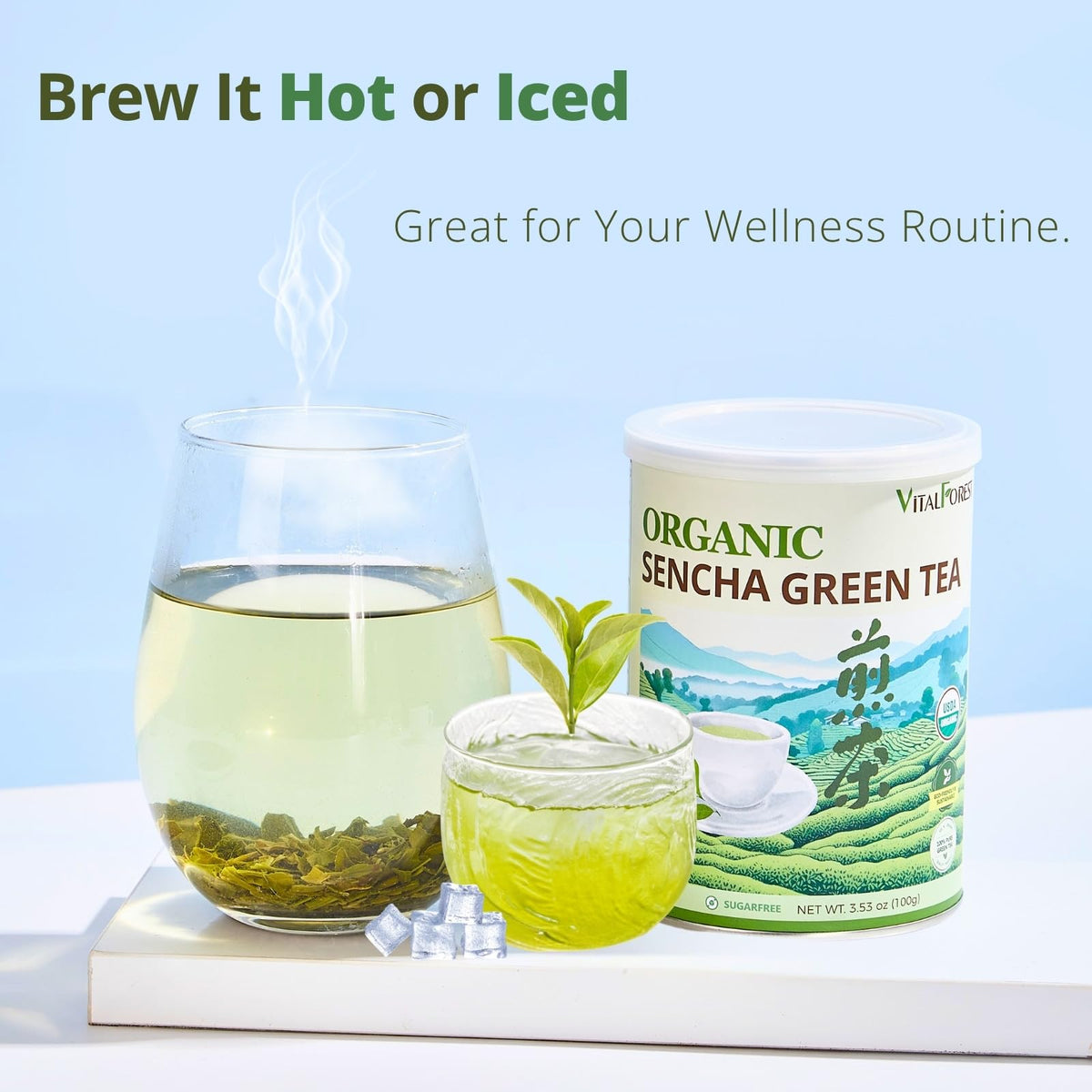 high-quality loose leaf green tea