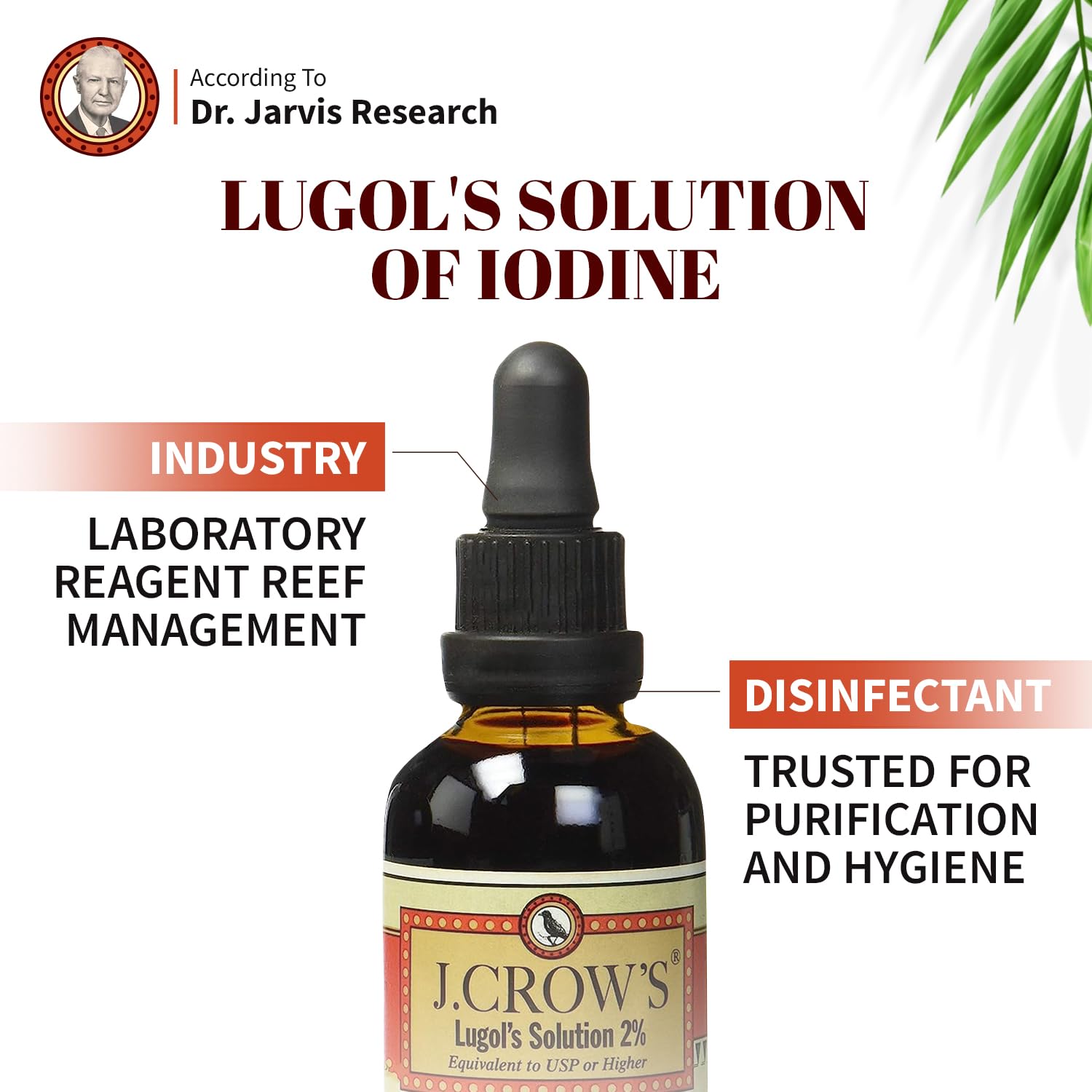 high-quality Lugol's iodine 2%