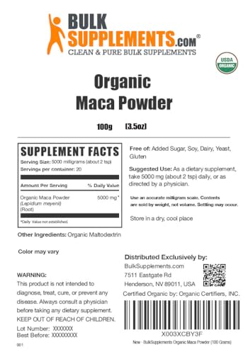 high-quality maca powder supplement
