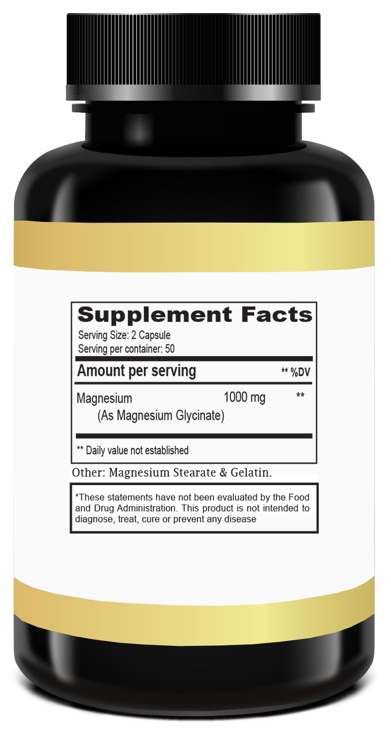 high quality magnesium bisglycinate capsules