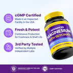 High-quality magnesium bisglycinate for better absorption