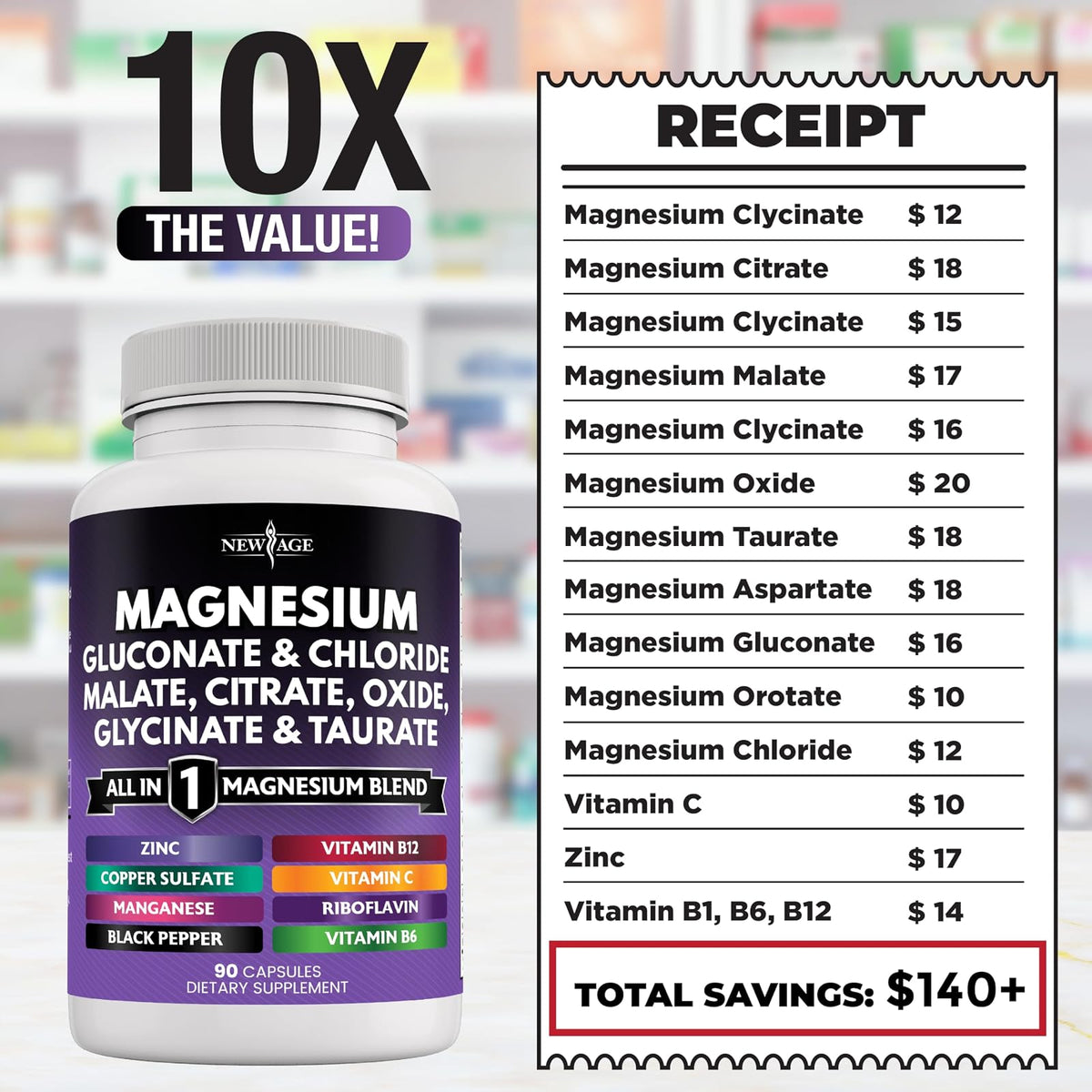 high-quality magnesium bisglycinate supplement