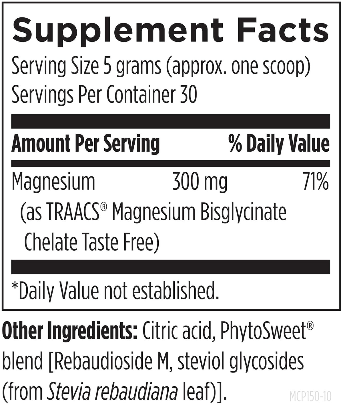 high-quality magnesium bisglycinate supplement