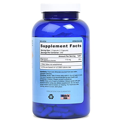 High-quality magnesium chloride capsules
