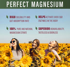 High-quality magnesium citrate for muscle support
