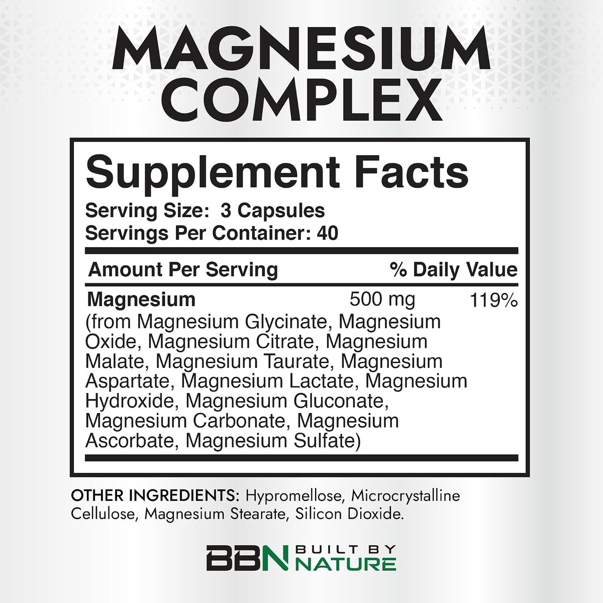 high-quality magnesium citrate formula