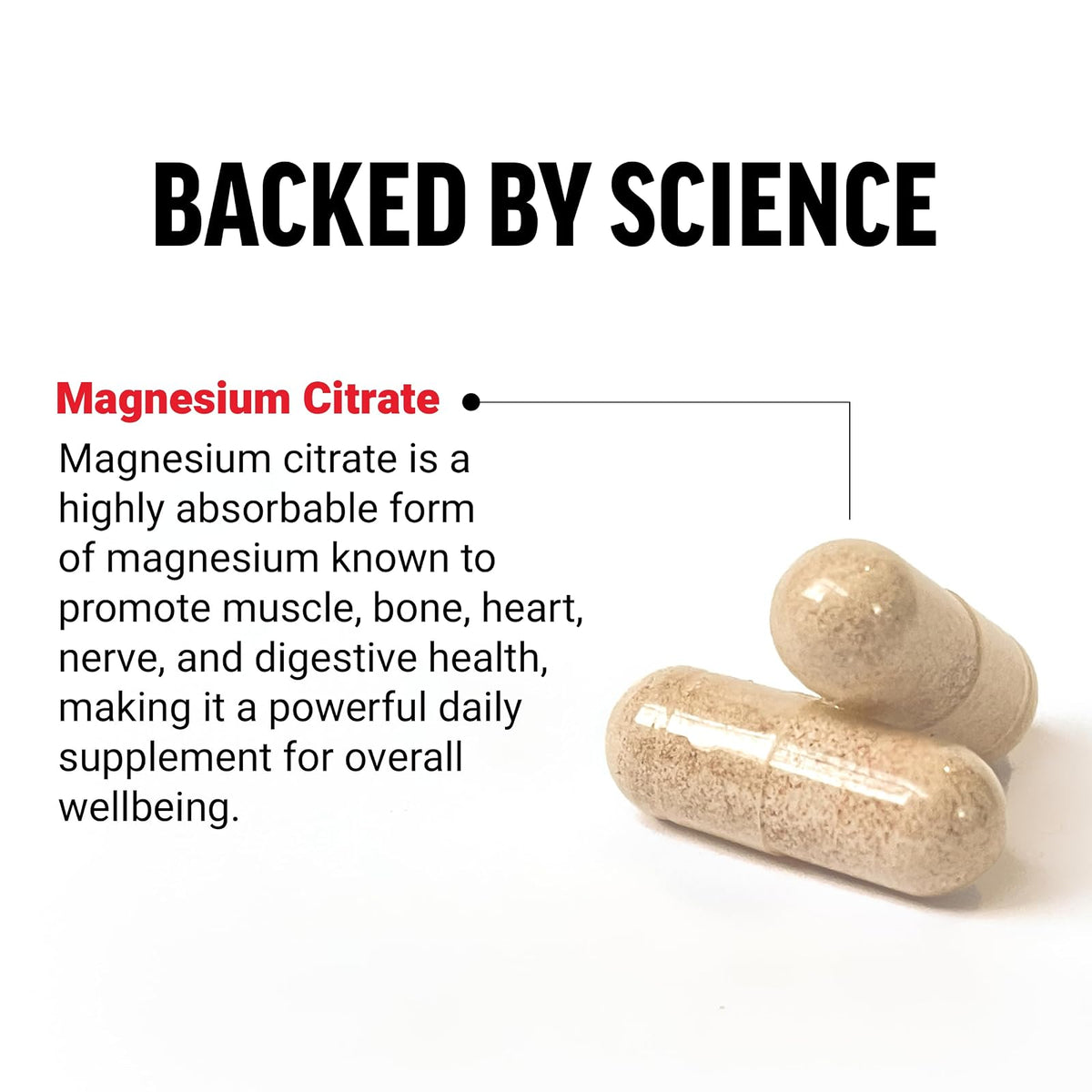 high-quality magnesium citrate supplement