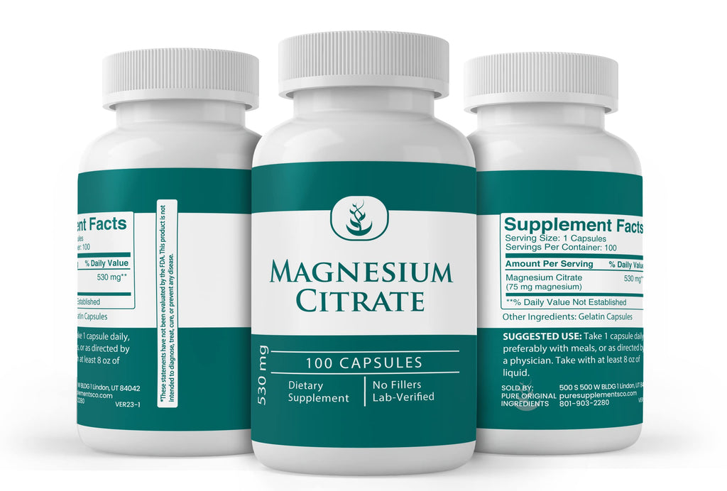 high quality magnesium citrate