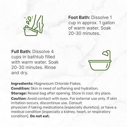 high-quality magnesium flakes for detox