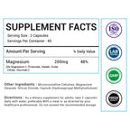 High-quality magnesium for daily nutrition