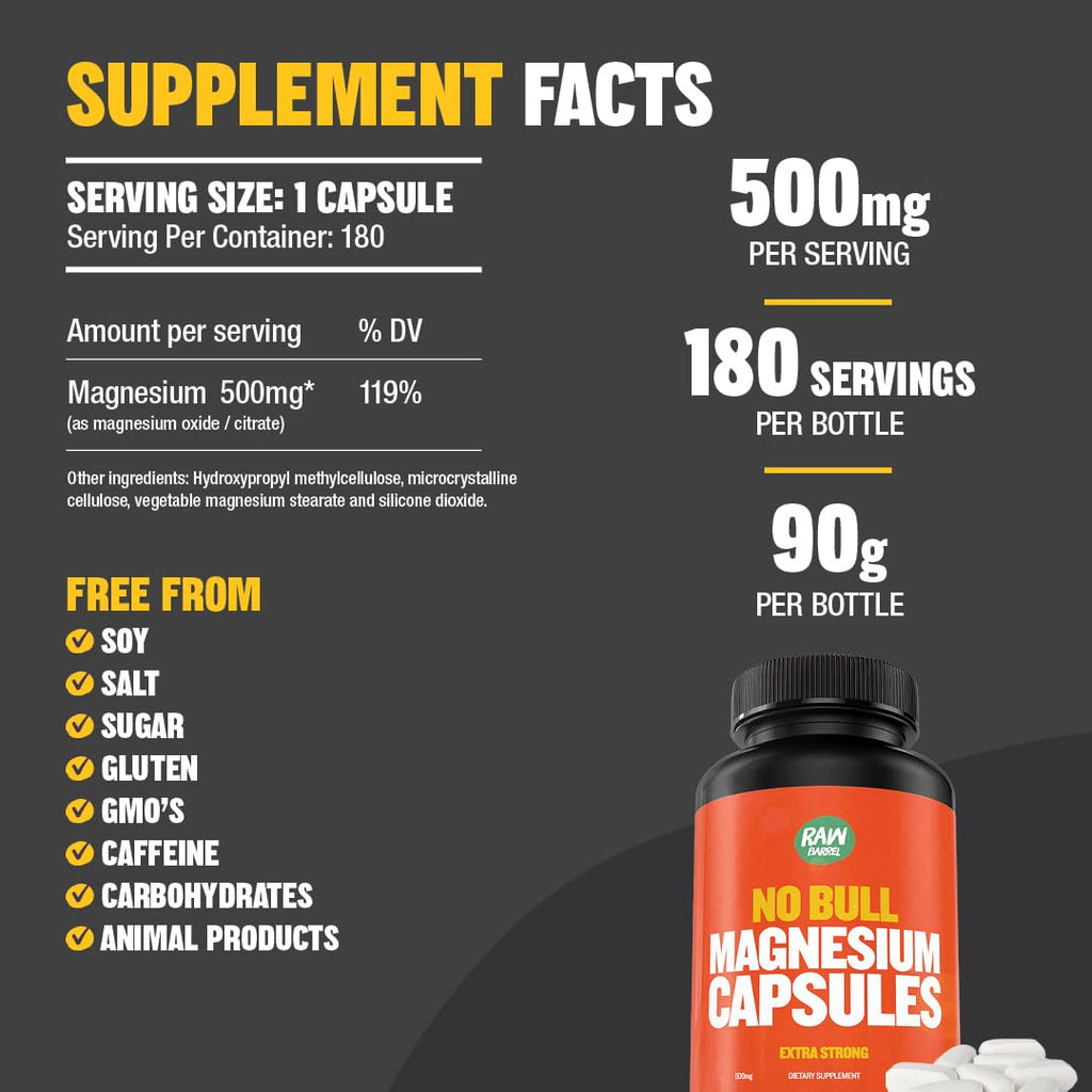 high-quality magnesium for stress relief