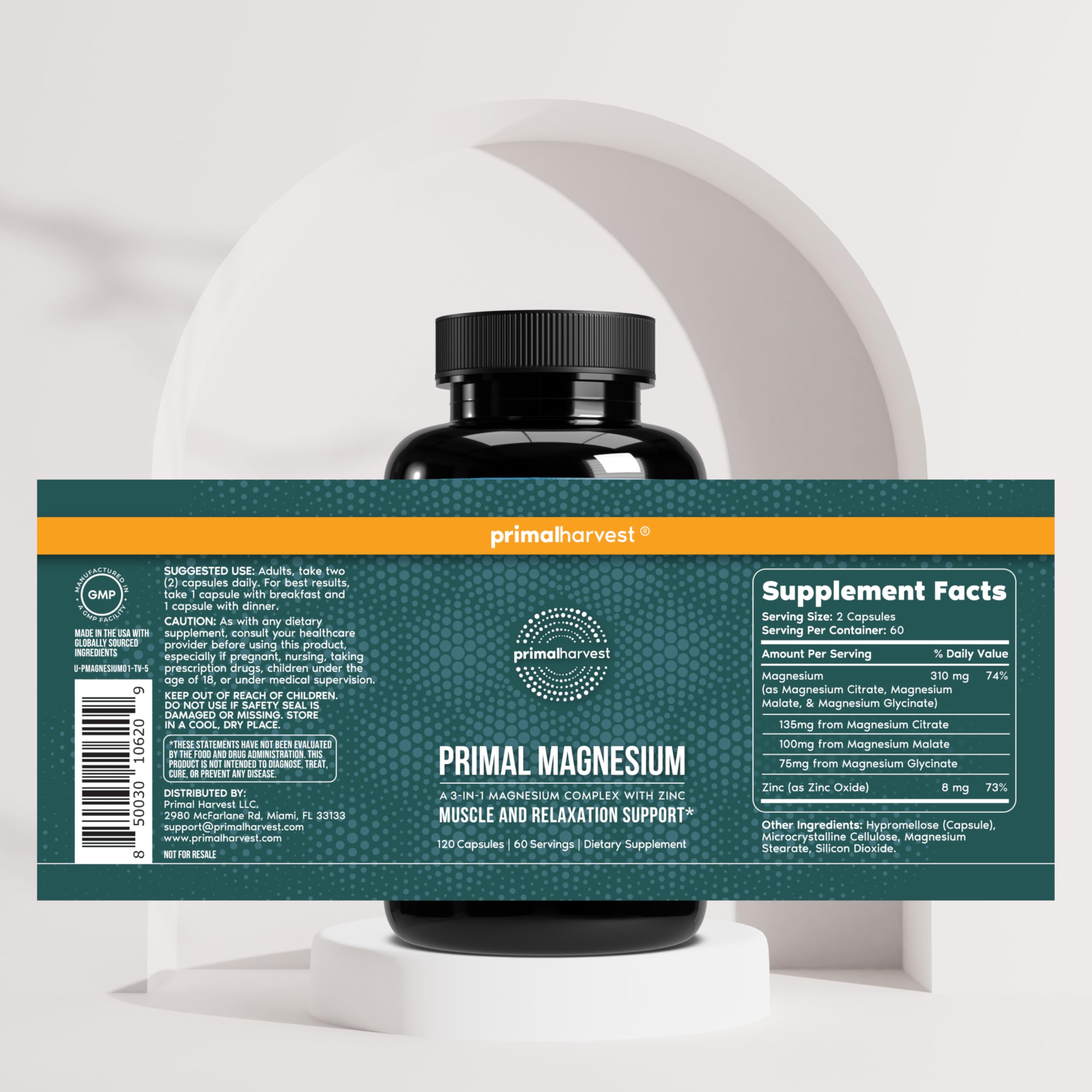 high quality magnesium for vitality