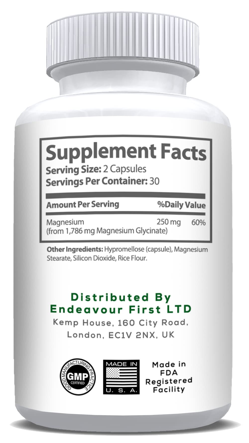 high-quality magnesium glycinate capsules