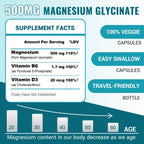high-quality magnesium glycinate for better sleep