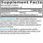 high-quality magnesium glycinate for energy