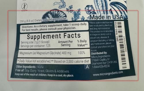 high-quality magnesium glycinate for health