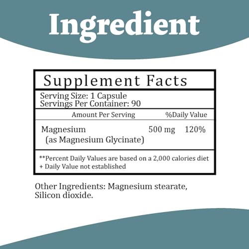 high-quality magnesium glycinate for sleep