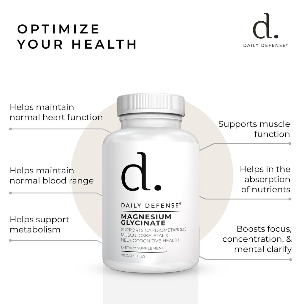 High-quality magnesium glycinate for vitality