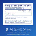 high-quality magnesium glycinate supplement powder