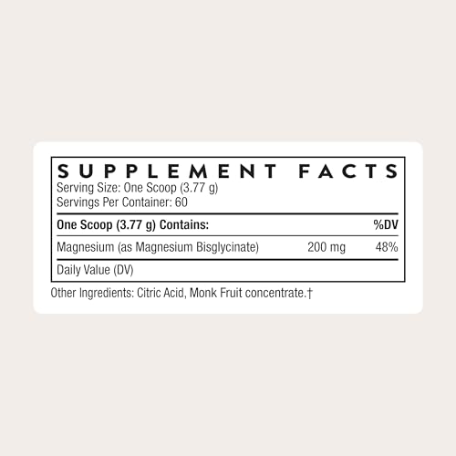 high-quality magnesium glycinate supplement