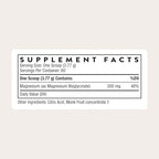 high-quality magnesium glycinate supplement