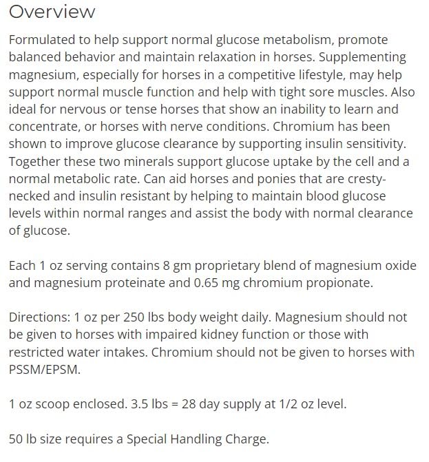 High-quality magnesium glycinate supplement