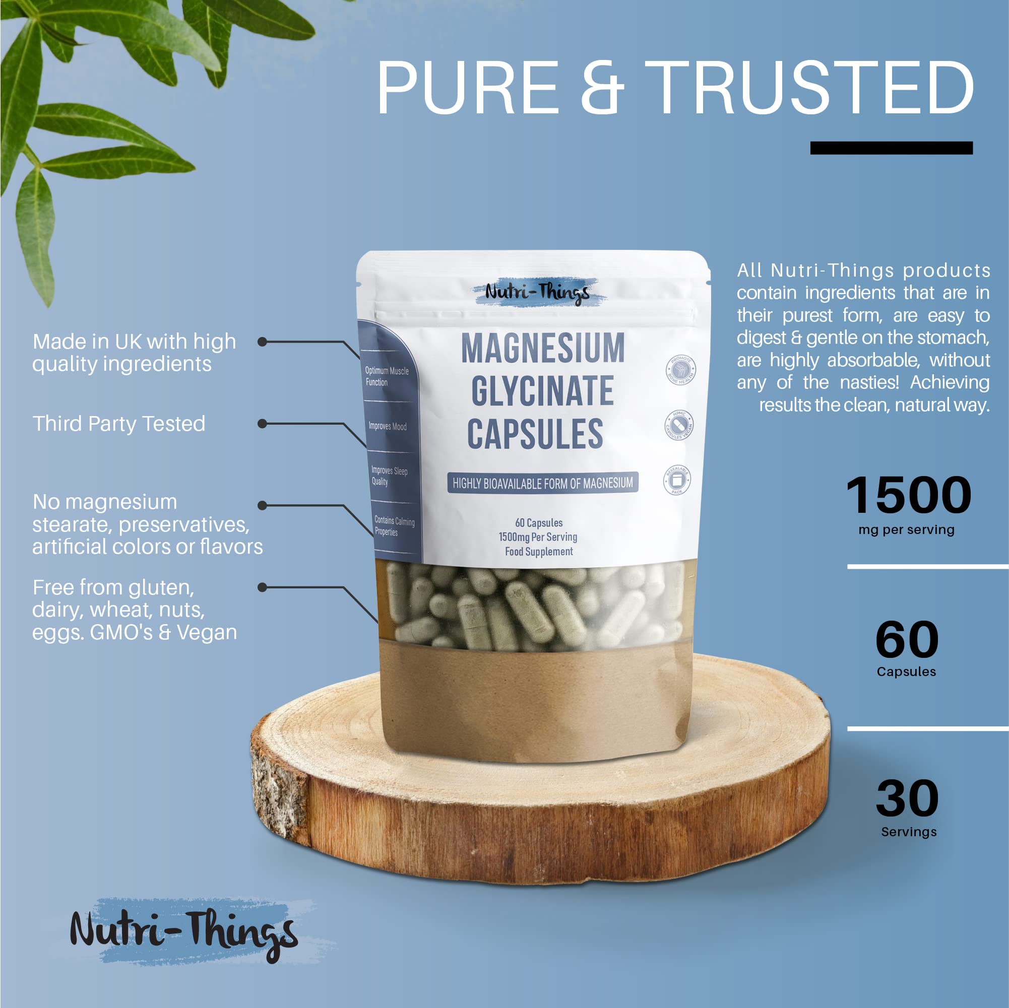 high-quality magnesium glycinate supplement
