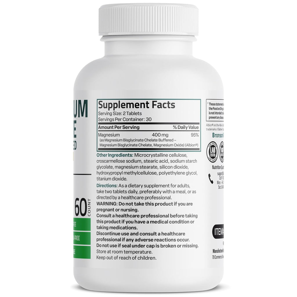 High-quality magnesium glycinate tablets