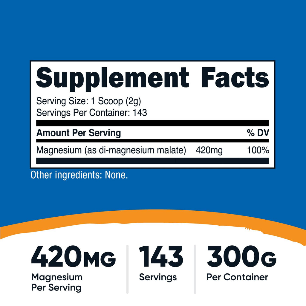 high-quality magnesium malate for energy