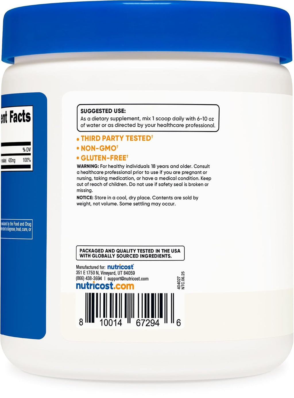 high-quality magnesium malate for energy