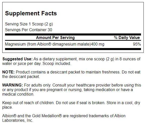 high-quality magnesium malate supplement