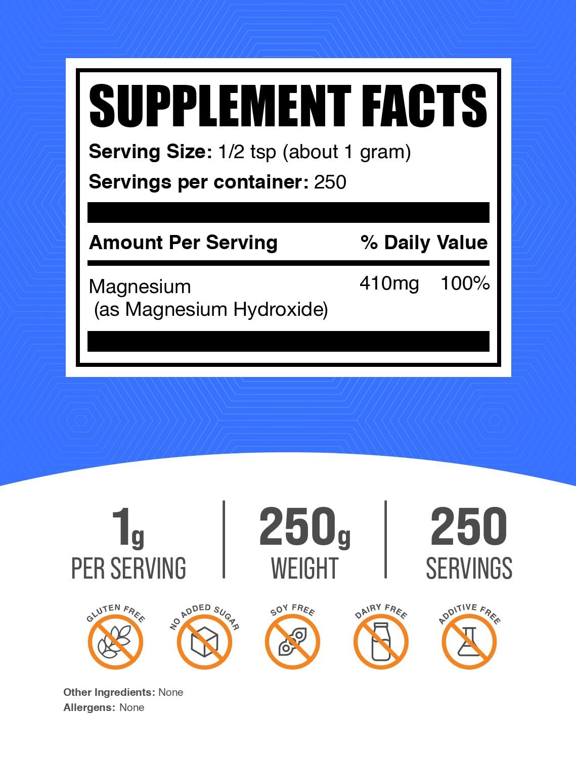 high-quality magnesium powder for health
