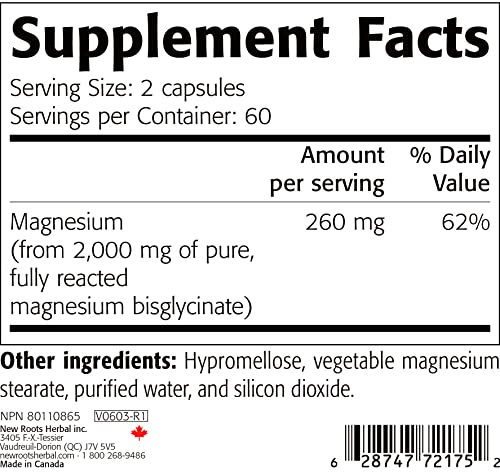 High-quality magnesium supplement capsules