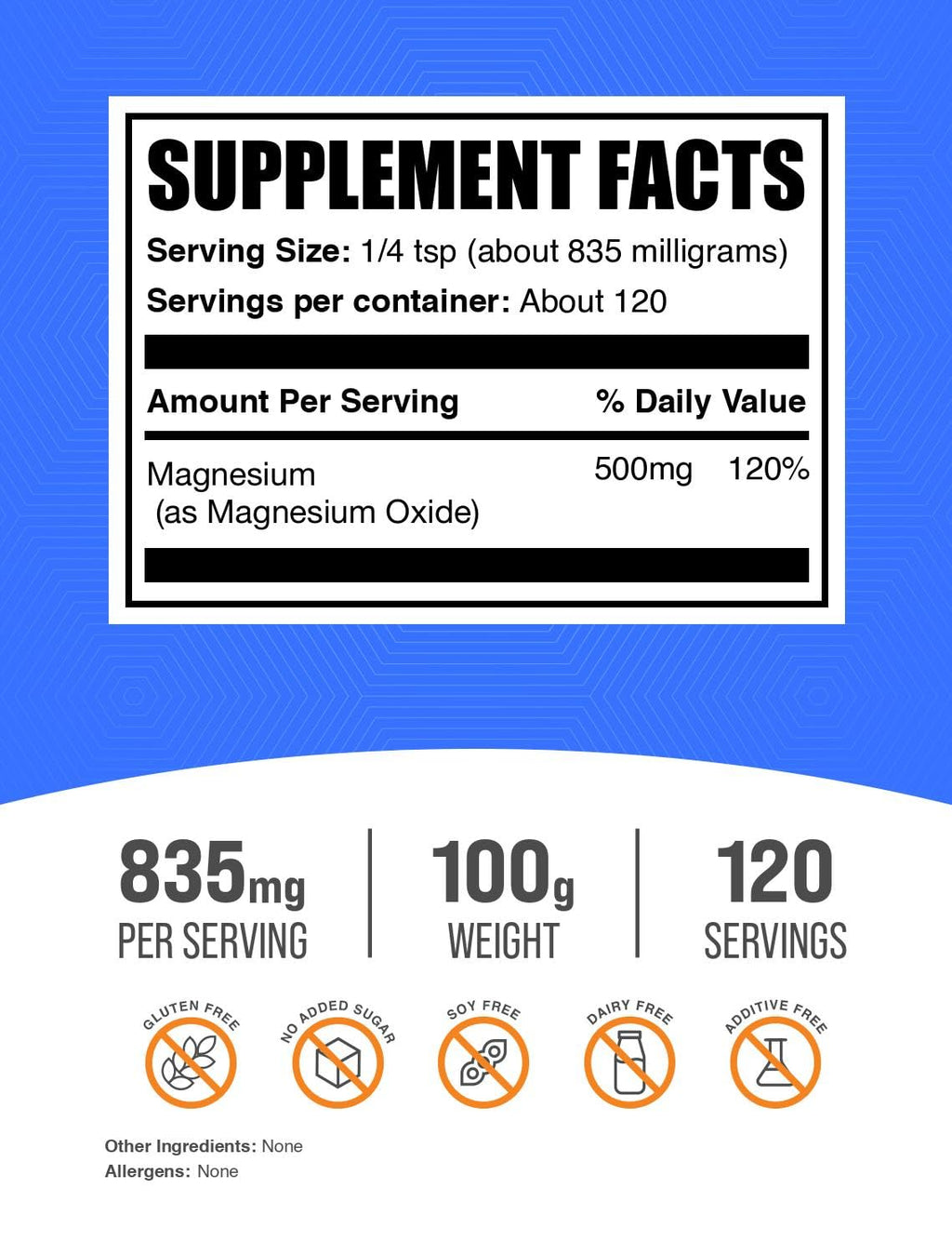 high quality magnesium supplement powder