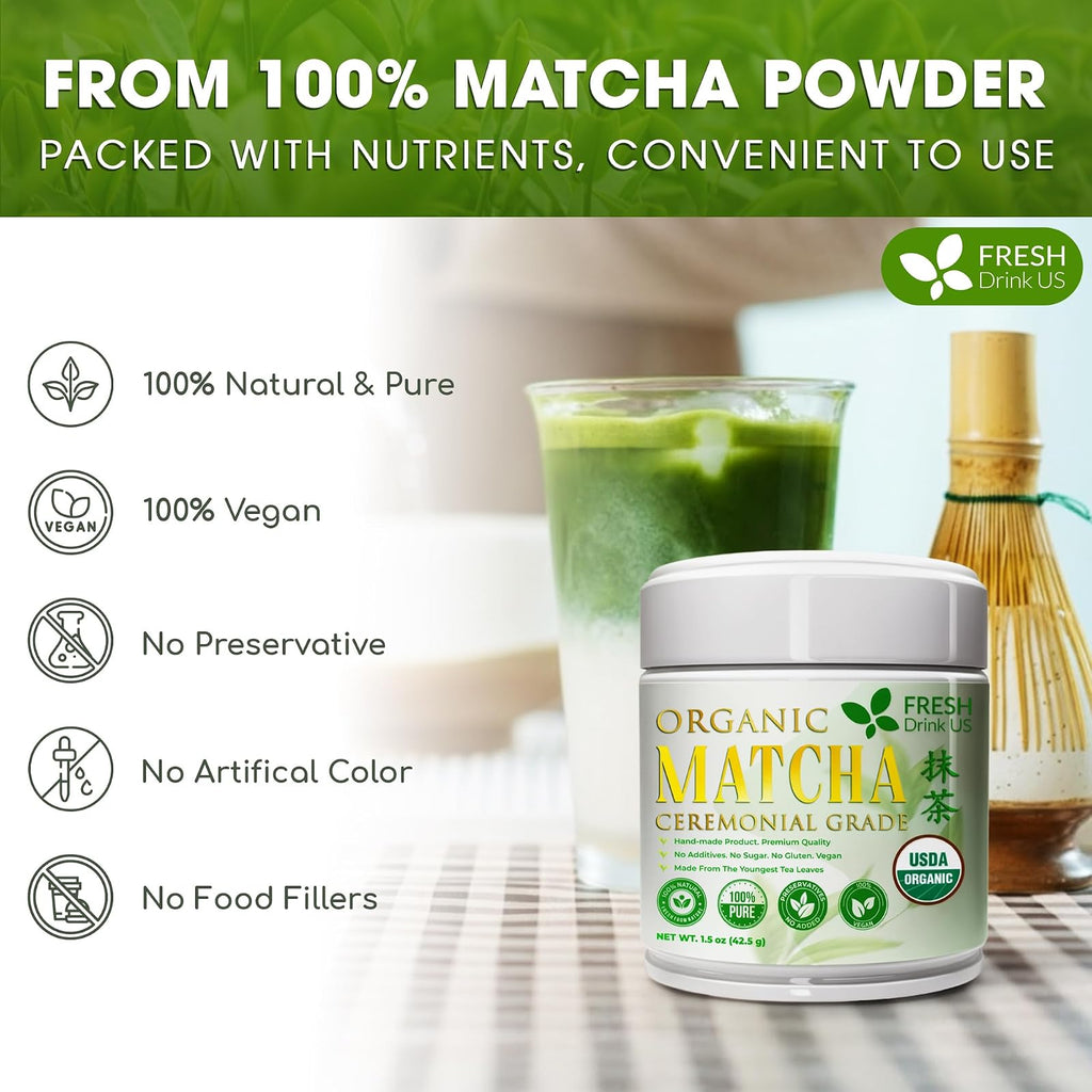 high-quality matcha for lattes